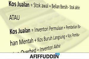 Formula Kos Jualan Untuk Tingkatkan Pendapatan Perniagaan